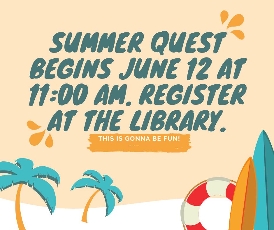 Summer Quest 2025! – Claysburg Area Public Library